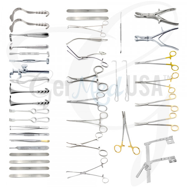 Thoracotomy Instrument Set | Surgical | GerMedUSA Inc.
